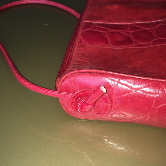 Portofino Collection | Bags | Vintage Portofino Collection Red Leather ...